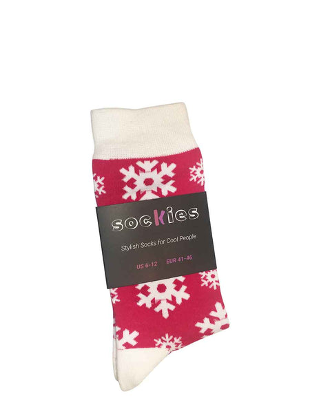 Red Winter Socks | Sockies | Crew Socks