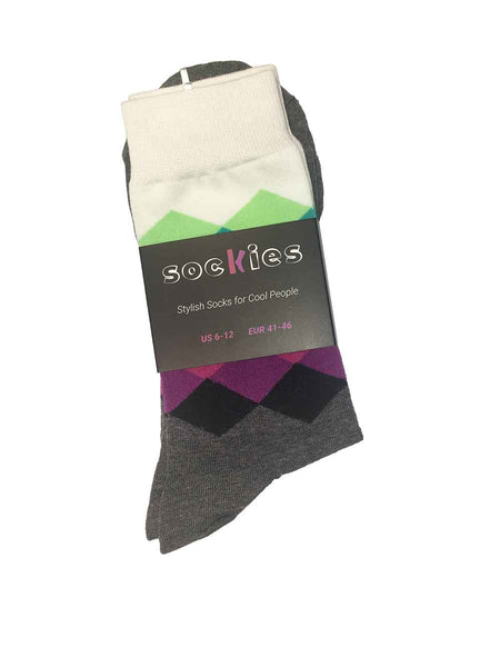 Diamond Mine Socks | Sockies | Crew Socks